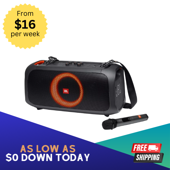 JBL PartyBox On The Go- High Power Portable Wireless Bluetooth Party S